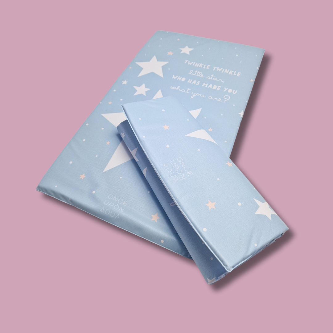 Premium Travel Changing Mat: Twinkle Twinkle Little Star... (Foldable ...